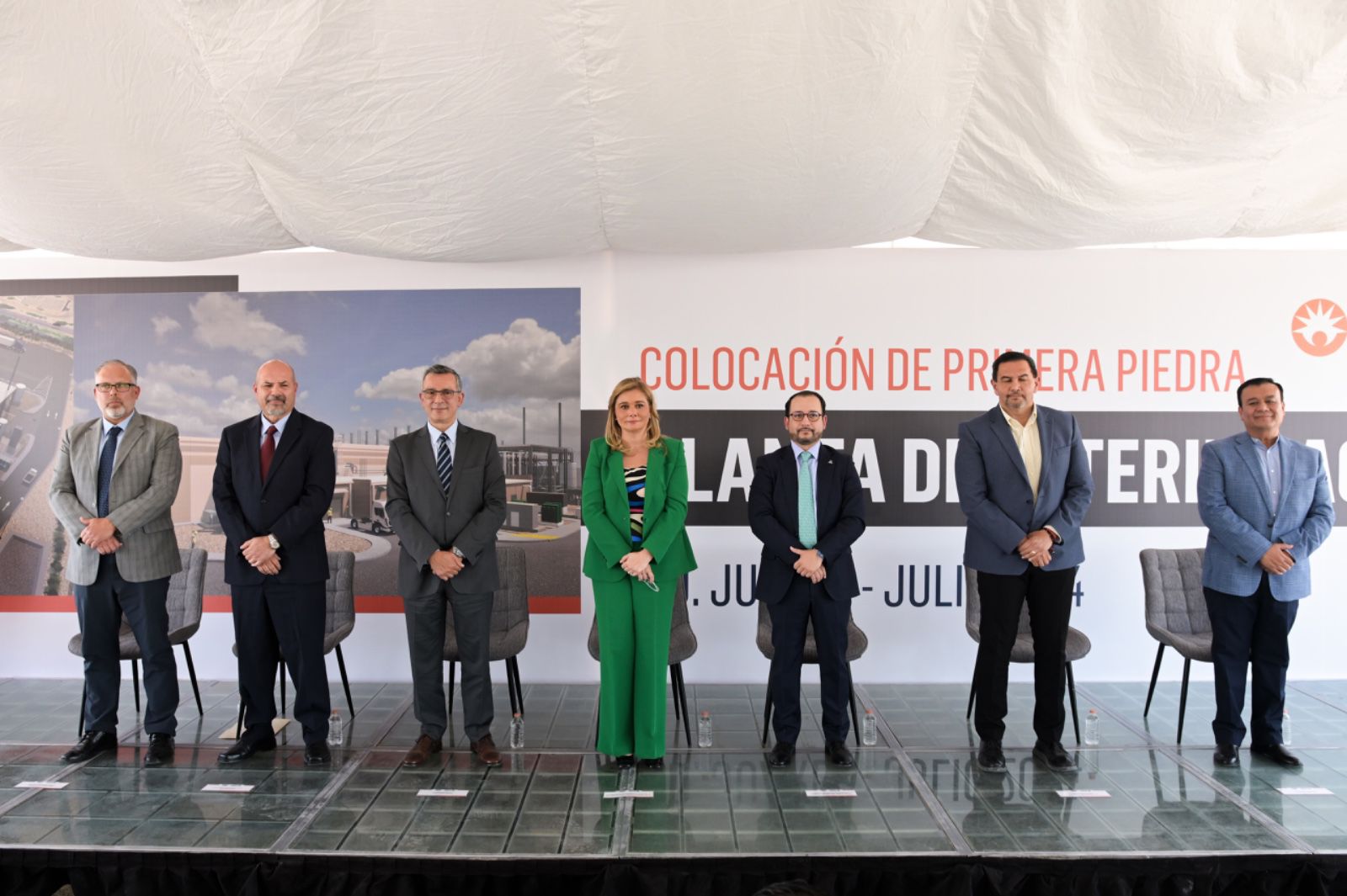 Coloca Maru Campos primera piedra de la nueva planta de la empresa Becton Dickinson en Ciudad ...